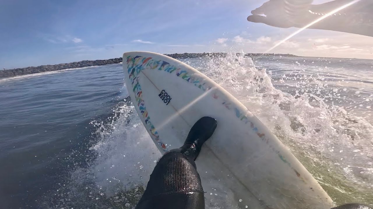 FUNKY BUT FUN SURF IN DA PNW! Washington Coast Surfing - YouTube