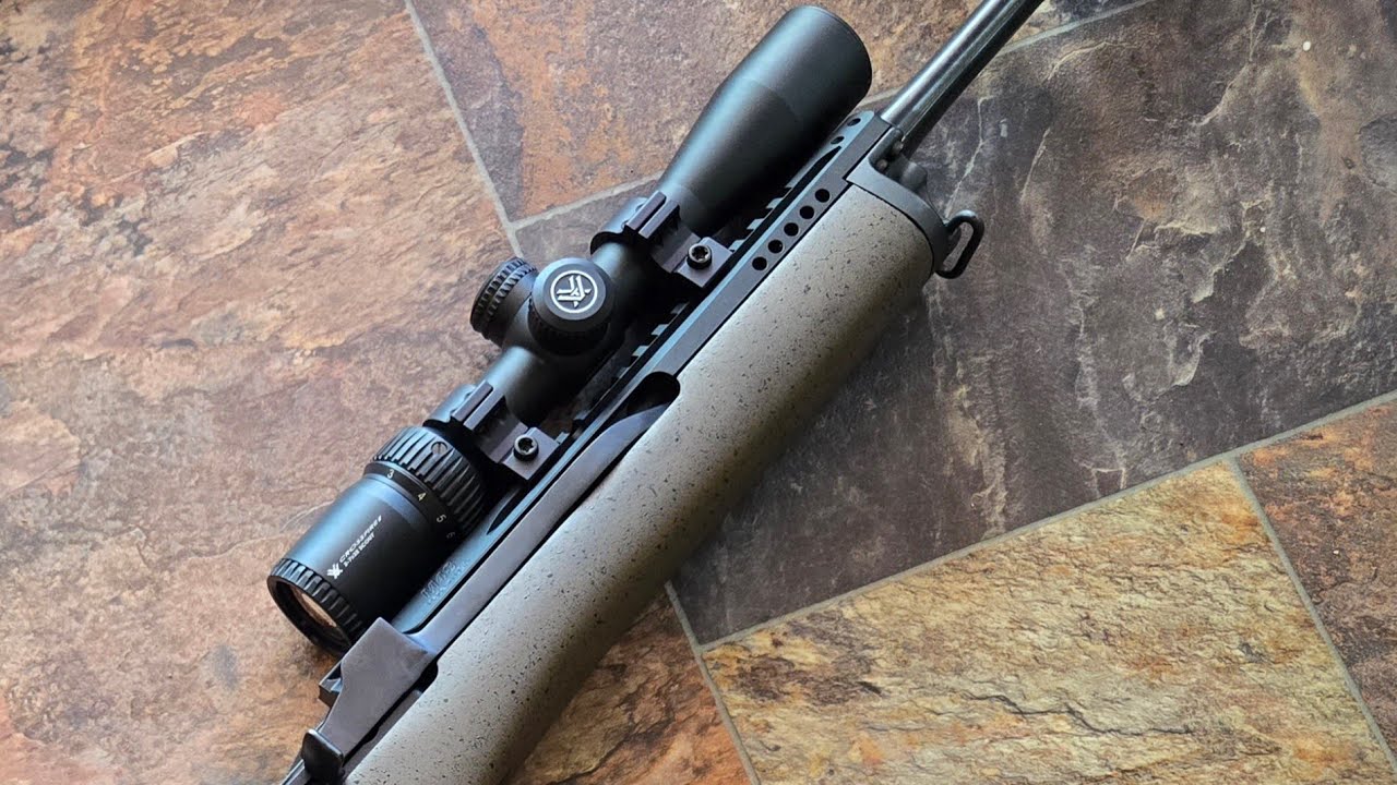 Ultimak Mini 14 Scout Rail + Vortex Crossfire 2 Scout Scope - YouTube