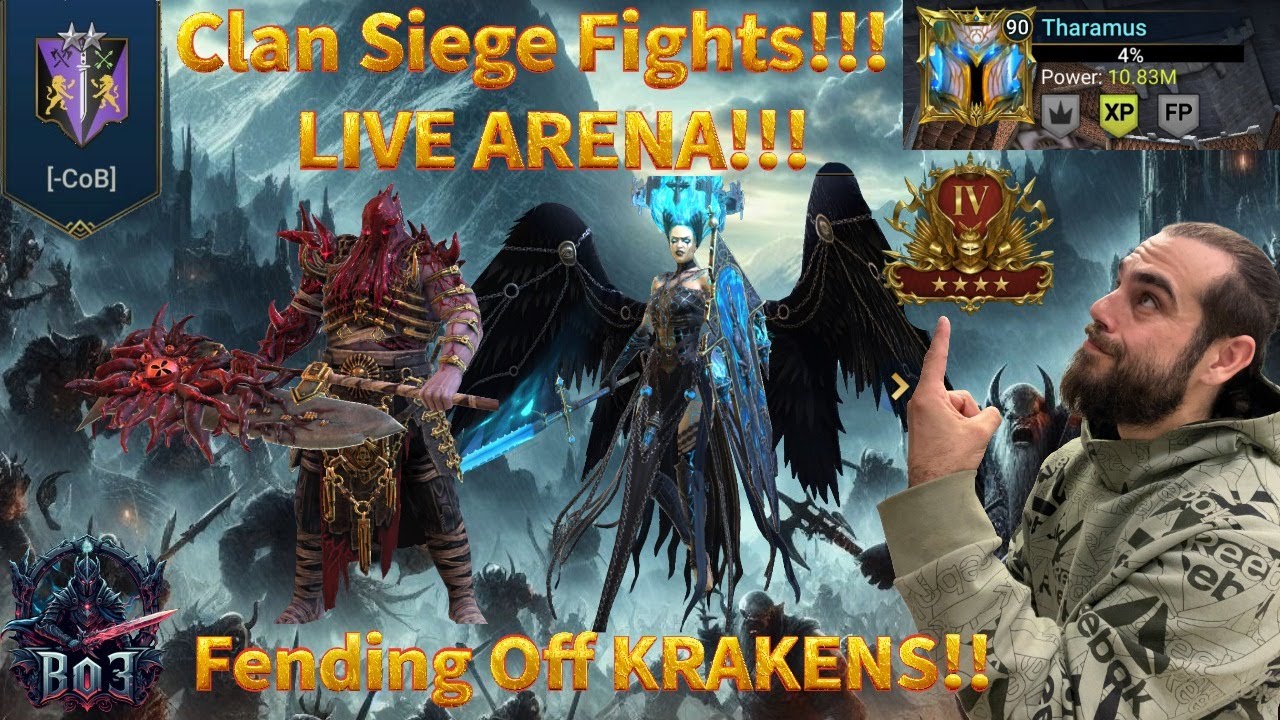LIVE ARENA!! Gold 4!! Siege Fights!! - YouTube
