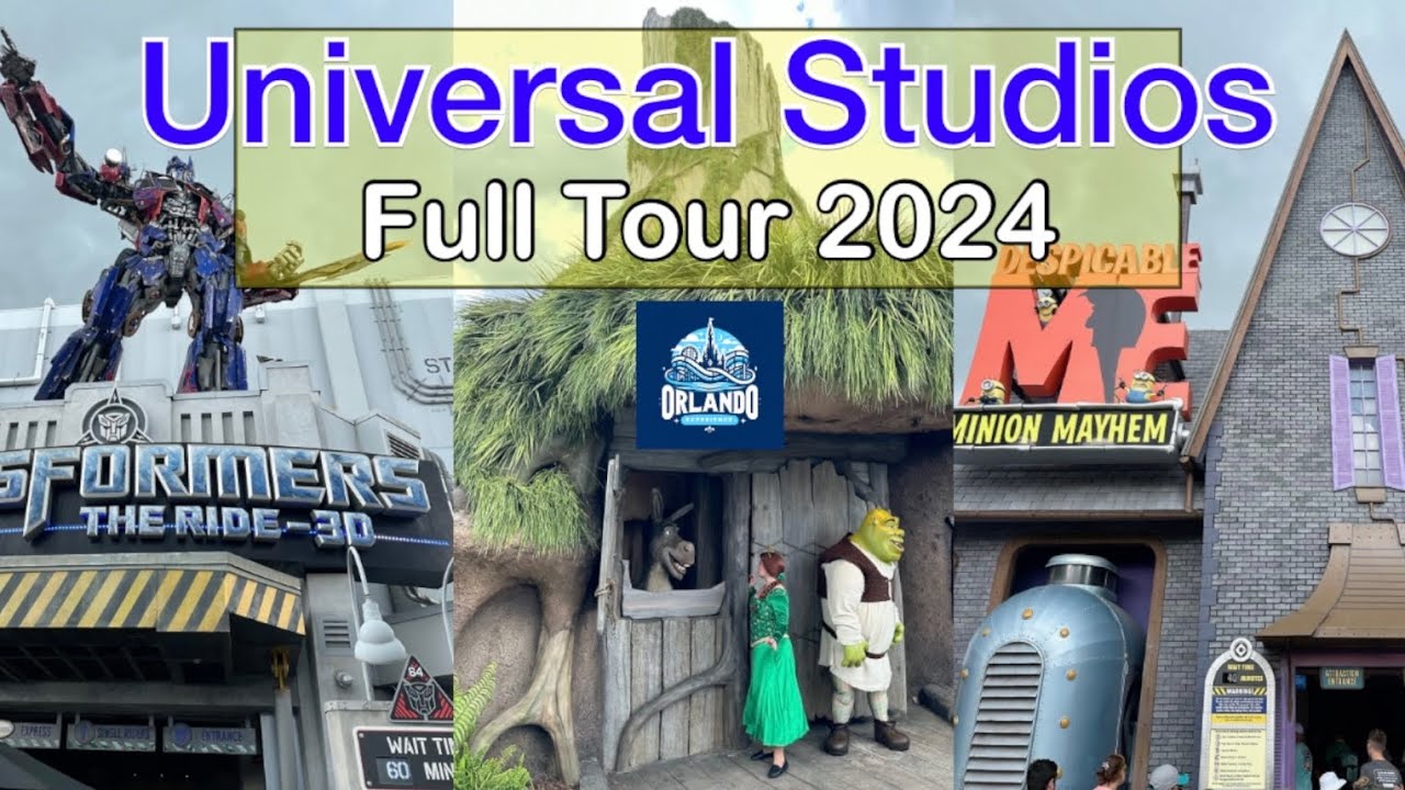 Universal Studios 2024 Full Walkthrough - YouTube