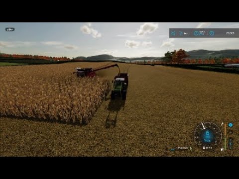 Farming simulation 22 corn harvest - YouTube