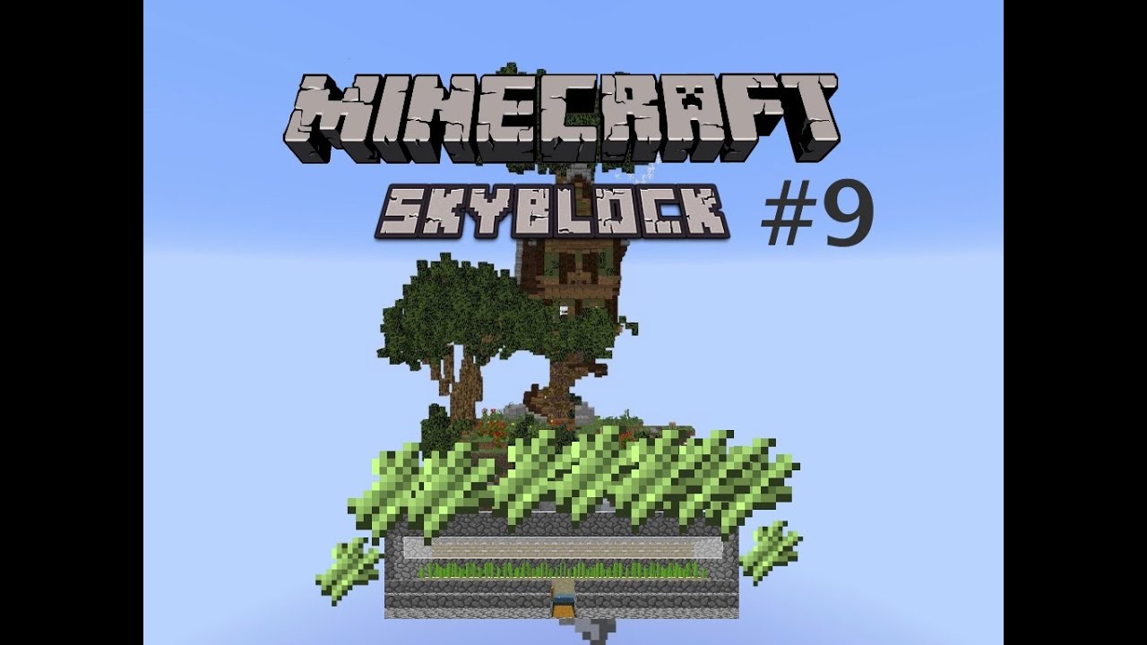 skyblock #9 Auto Sugar cane farm maken (minecraft) - YouTube