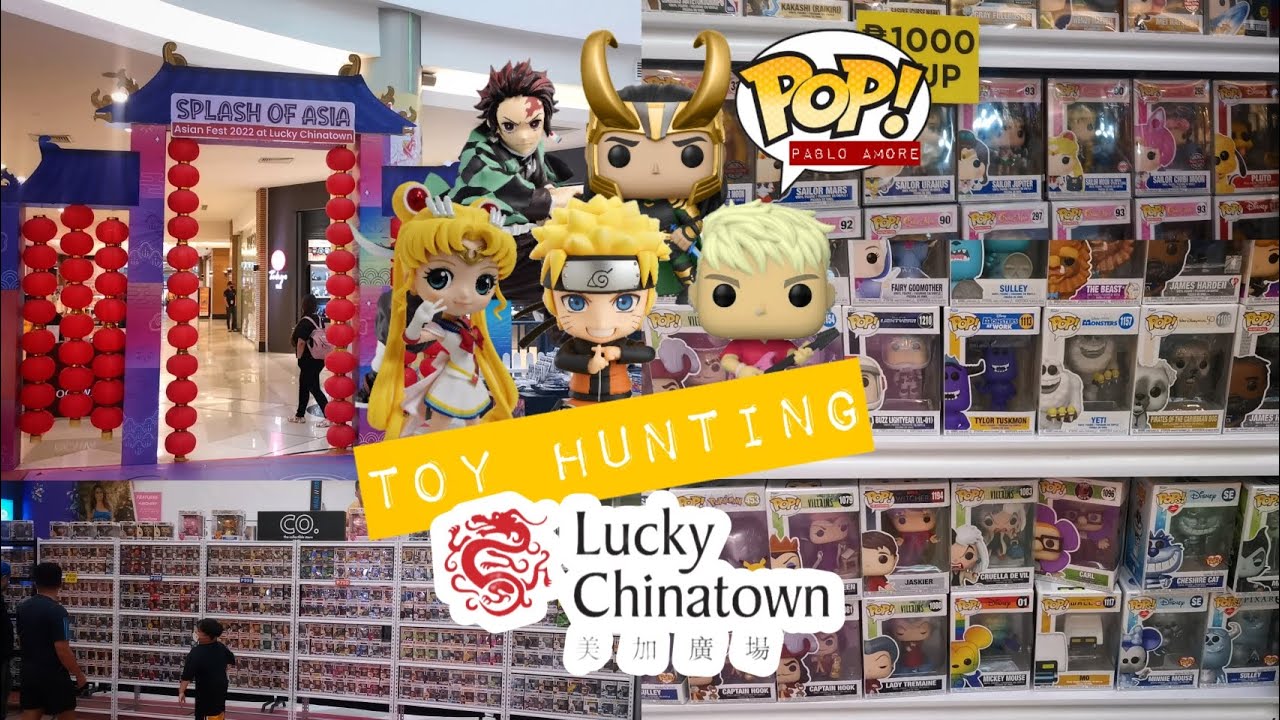 Funko Pop and Anime Figures at Lucky China Town Mall - YouTube