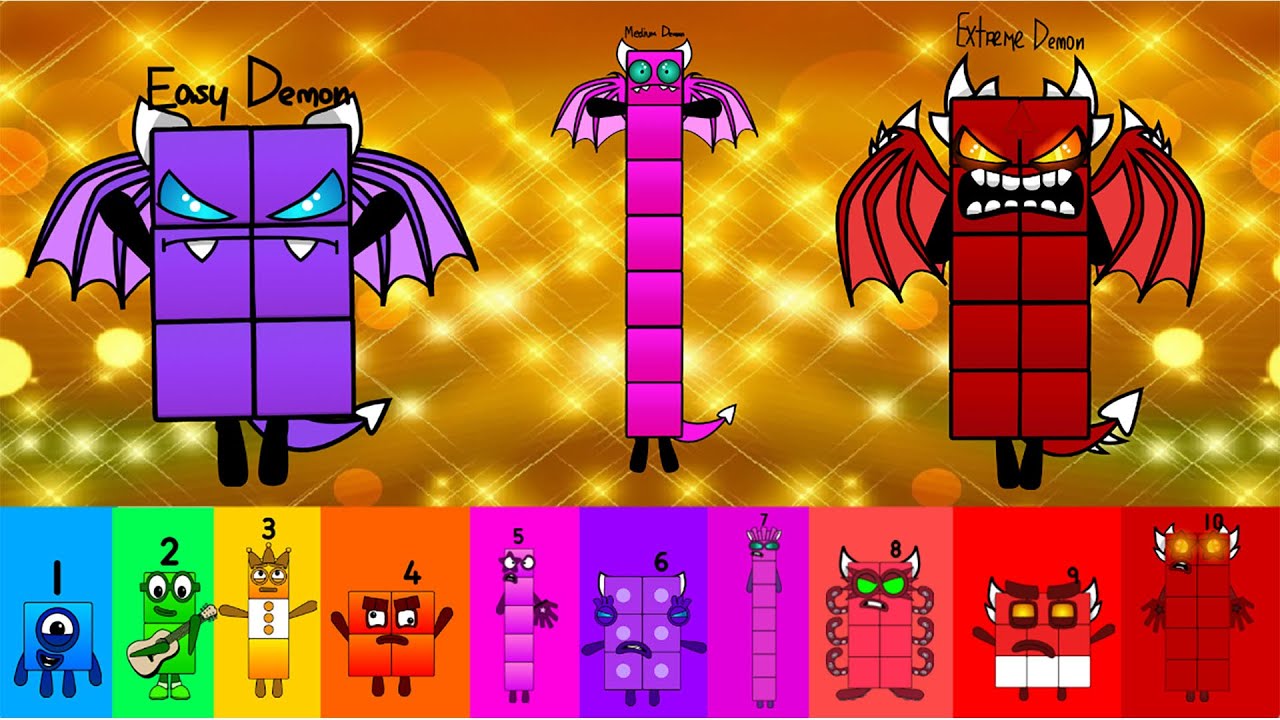 DifficultyBlocks Band Very Remastered (Easy - Extreme Demon) - YouTube