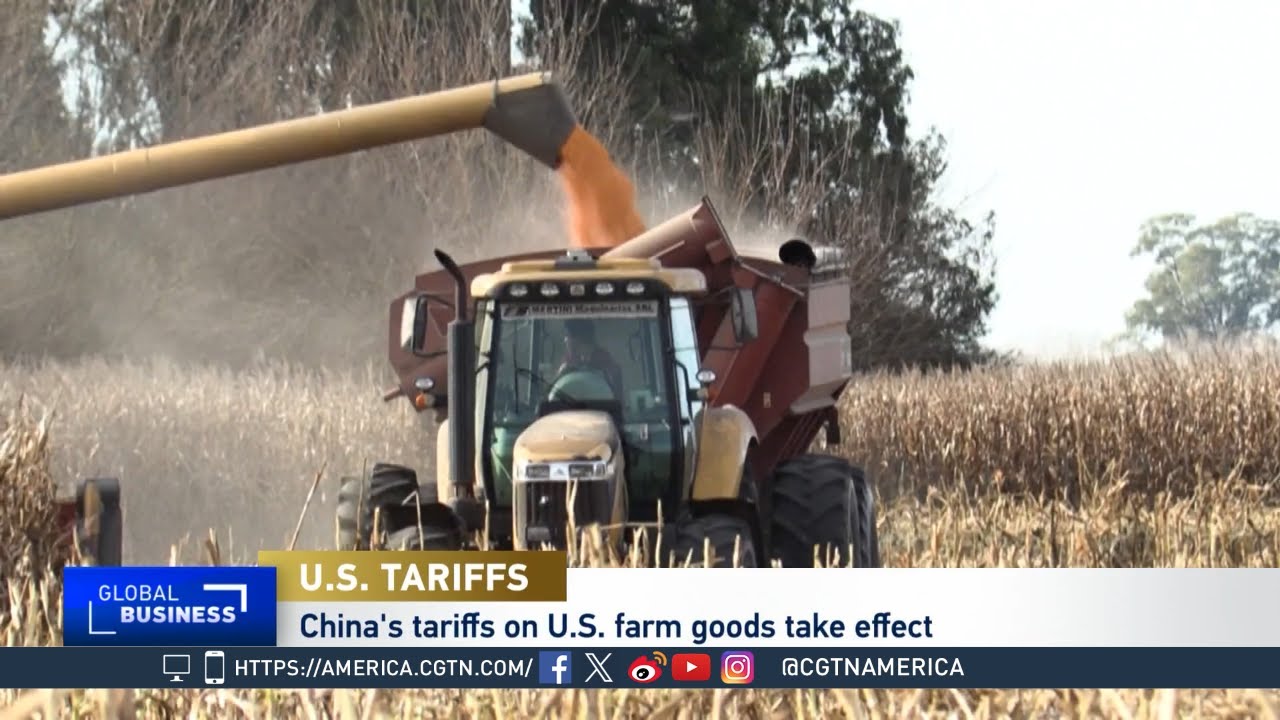 Global Business: U.S. Farmers Brace for Tariff Effects - YouTube