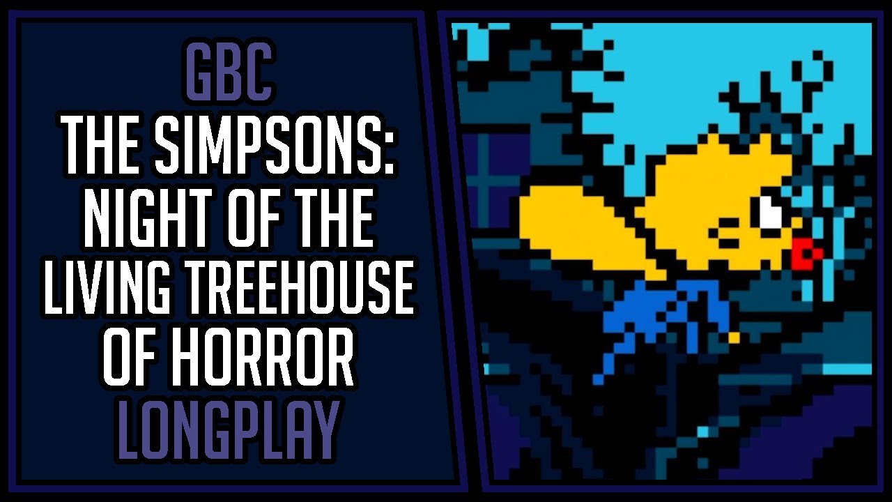 The Simpsons: Night of the Living Treehouse of Horror | GBC | Longplay ...