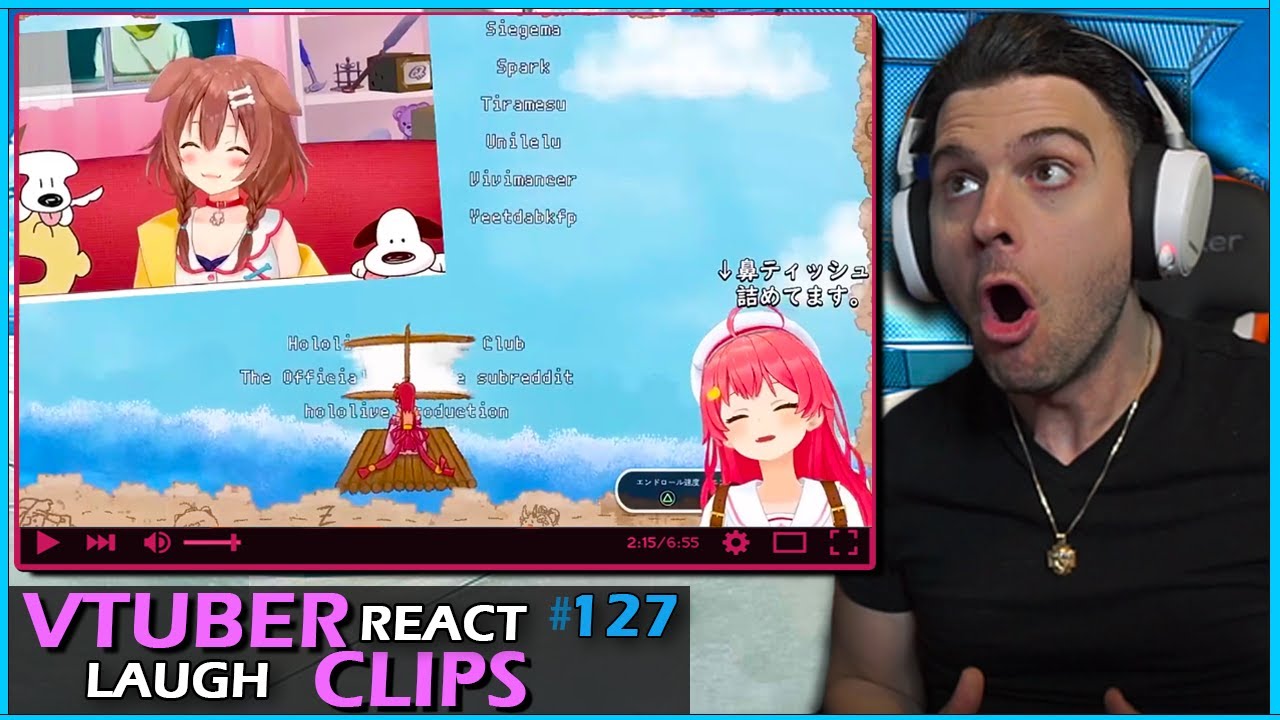 REACT and LAUGH to VTUBER clips YOU send #127 - YouTube