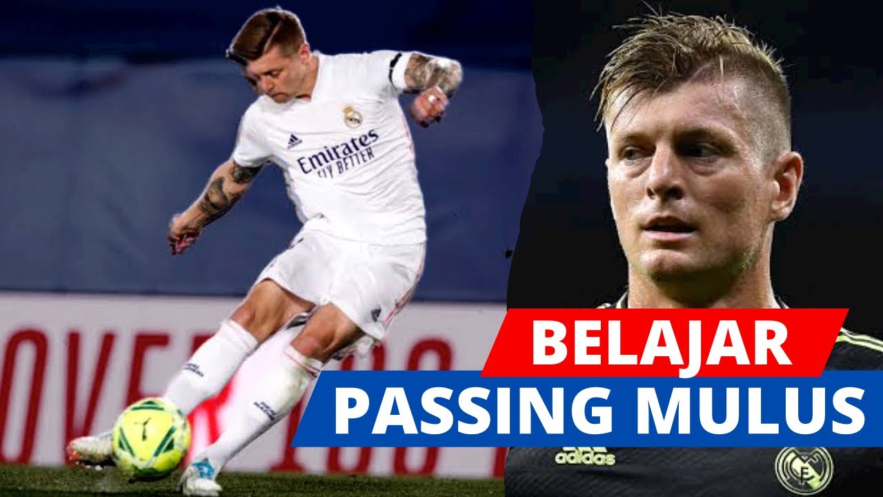 TUTORIAL PASSING SEPERTI TONI KROOS! Instep Pass Tutorial! - YouTube