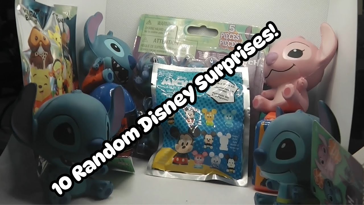 ASMR NO TALKING ----- 10 Random Disney Surprises! - YouTube