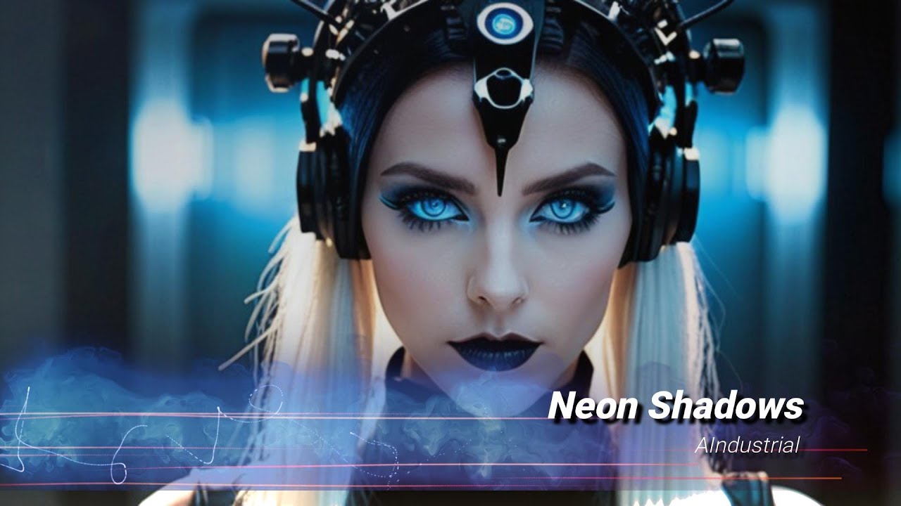 Neon Shadows A Cyberpunk Industrial Soundtrack by AIndustrial - YouTube