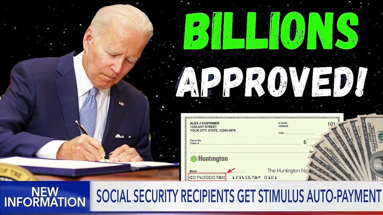 THANKS BIDEN! STIMULUS AVAILABLE! $2,000 New Stimulus Checks DELIVERY ...