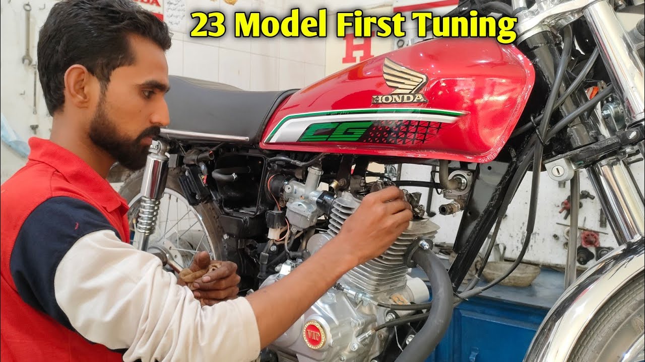 Honda CG 125 Self Start Special Edition First Tuning || Pak Bike ...