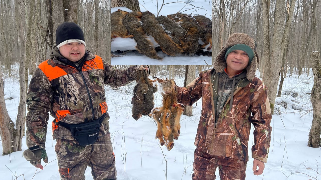 Winter Squirrel Hunting 2025 - YouTube