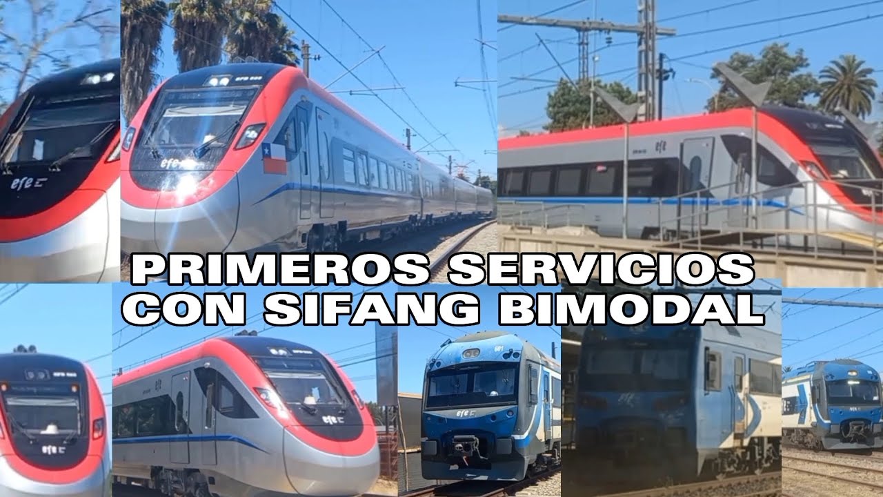 EL TREN MAS MODERNO DE SUDAMERICA YA ESTA AQUI / Mix De Servicios ...