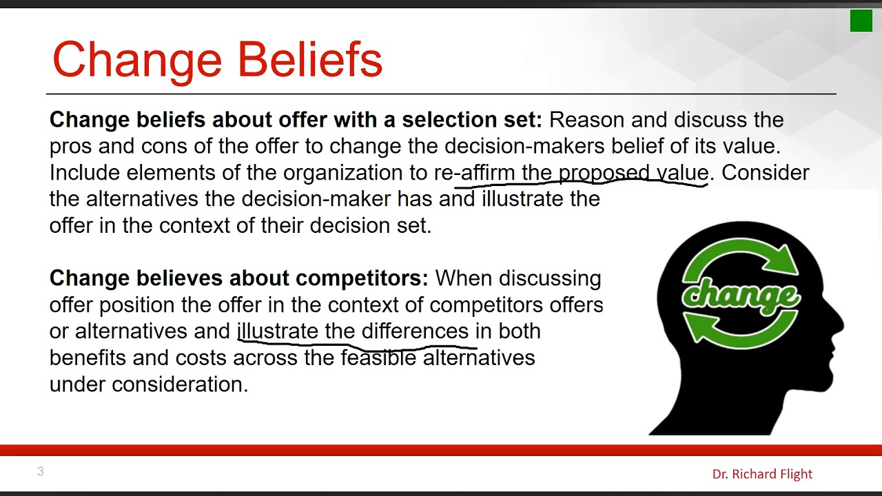 Strategy to Influence Behavior - YouTube