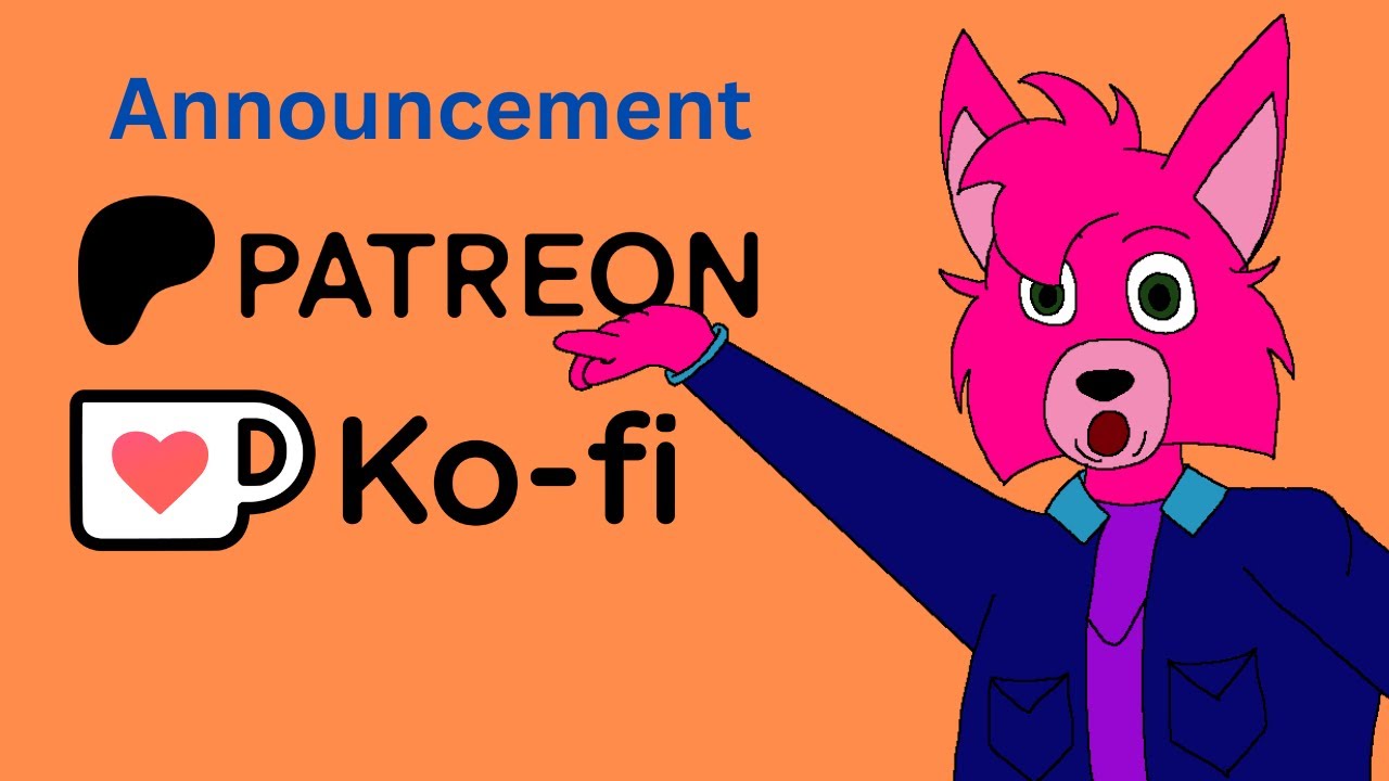 BIG NEWS?! Patreon and Ko-fi now available, Support me - YouTube