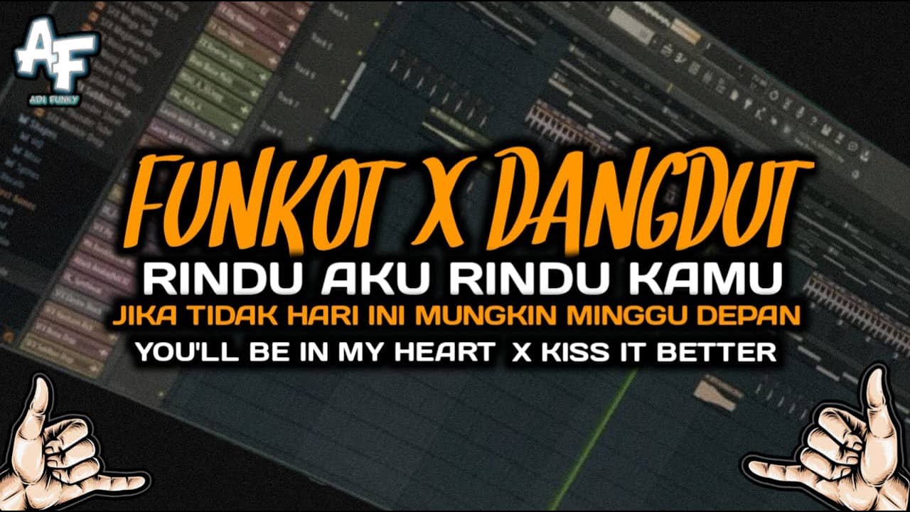 FUNKOT DANGDUT RINDU AKU RINDU KAMU X JIKA TIDAK HARI INI X YOU'LL BE ...