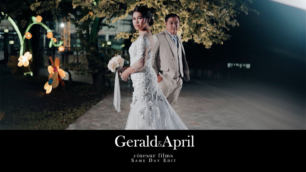 Gerald and April | Same Day Edit | - YouTube