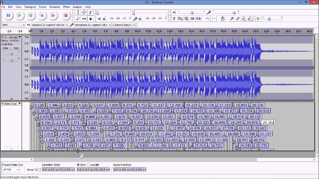 Manually Inserting Audacity Timing Grid into LOR - YouTube