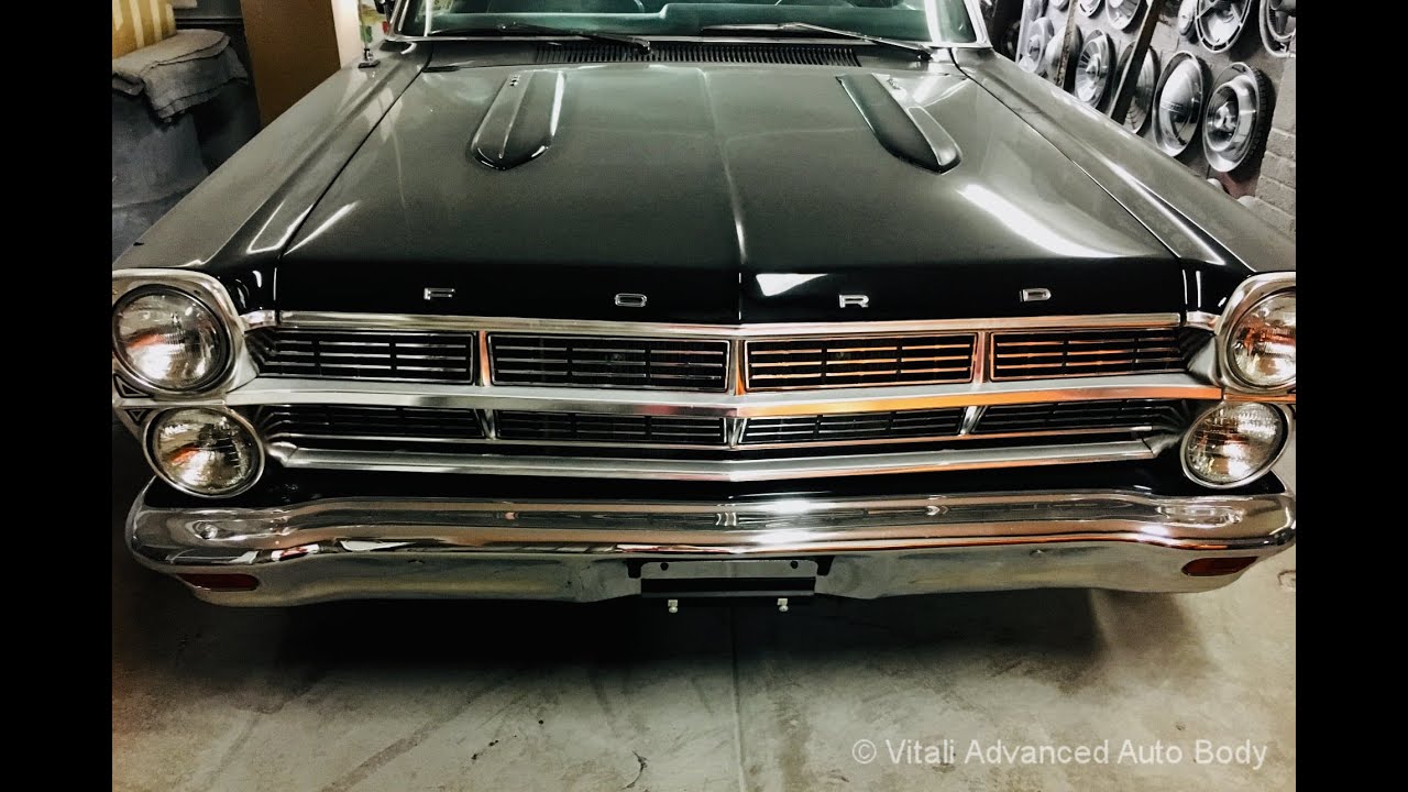 67 Ford Ranchero Fred Vitali Advanced Auto Body - YouTube