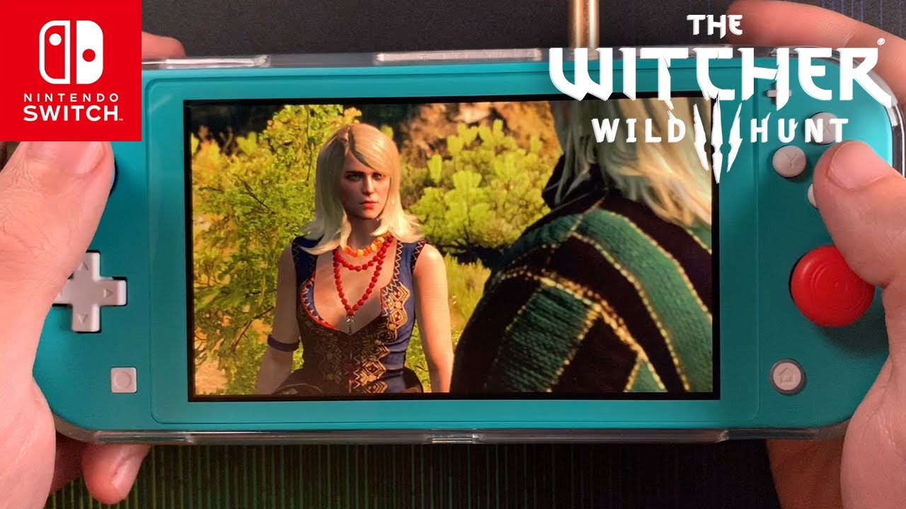 Witcher 3 on the Nintendo Switch Lite - part 11 - YouTube