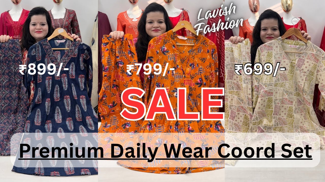 SALE on Premium Daily Wear Coord with Free Shipping by Lavish Fashion ...