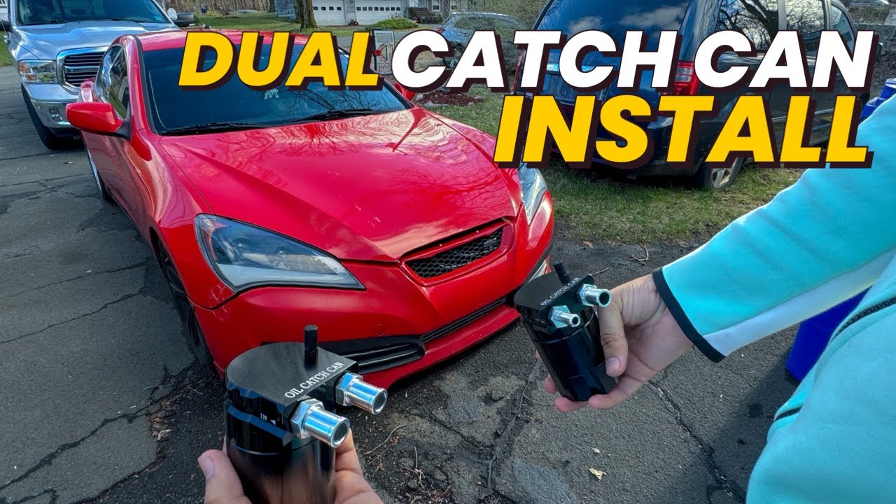 Installing Dual Catch Cans on the Genesis (Amazon?!) - YouTube