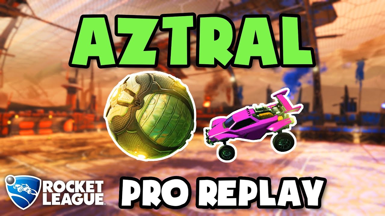 AztraL Pro Ranked 2v2 #12 - Rocket League Replays - YouTube
