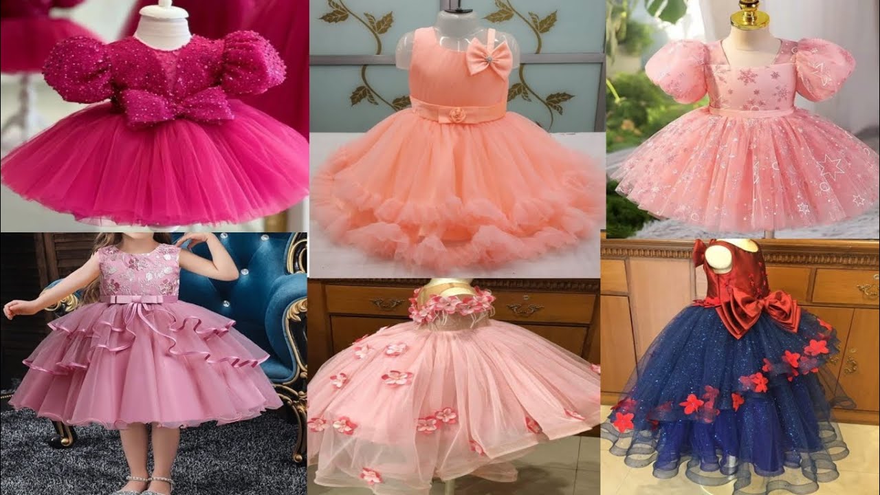 baby doll barbie frock for girls best dresses designs - YouTube