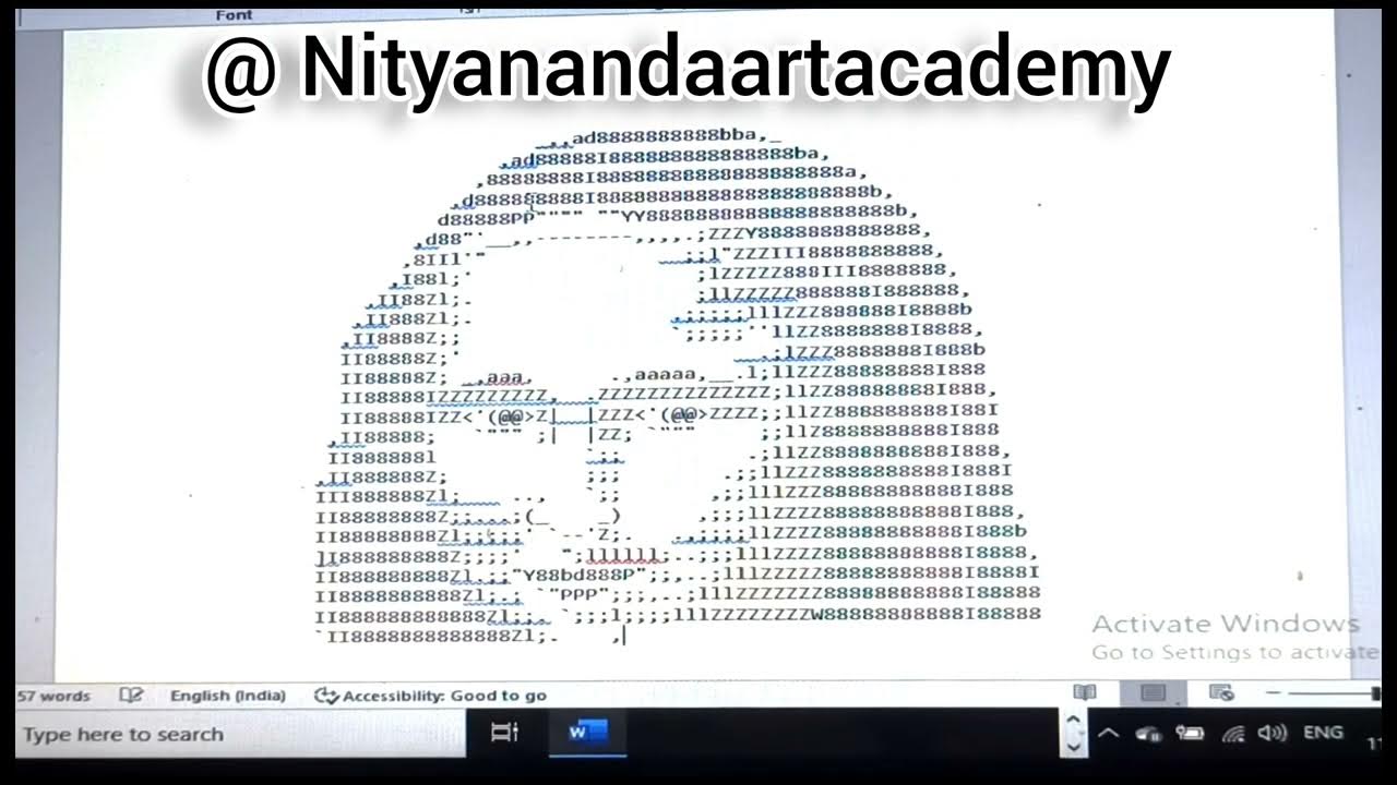 How to Draw Mona Lisa || ASCII drawing || ASCII Art Tutorial || ASCII Art Challenge || Mona Lisa ...