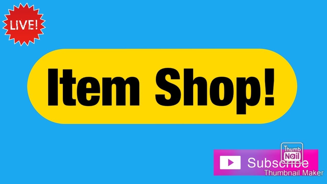 LIVE Item Shop Stream! - YouTube