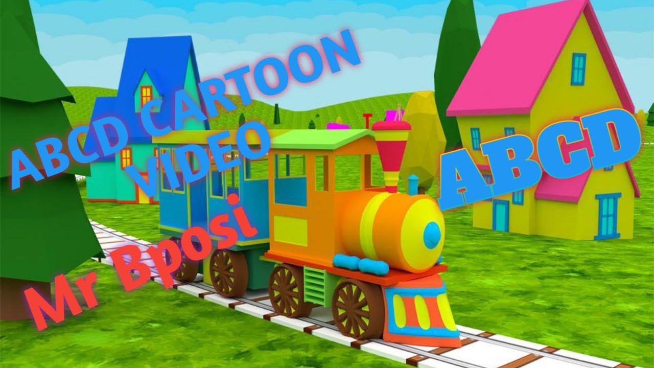 ABCD cartoon video children cartoon video abcd cartoon video Mr b posi ...