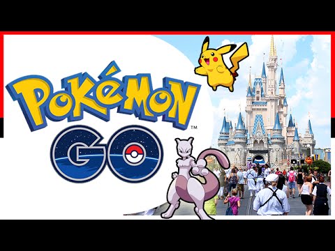 POKÉMON GO IN DISNEY WORLD! LETS PLAY - YouTube