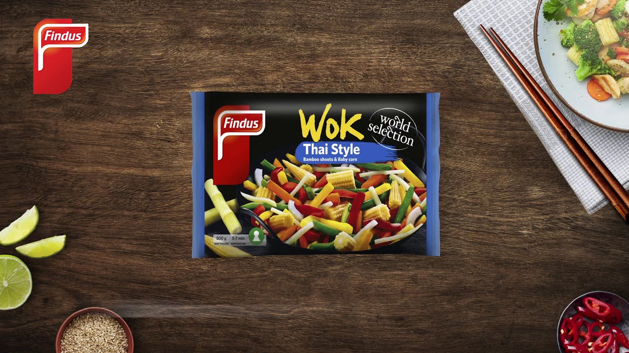 Findus wok-vihannekset TV-spotti - YouTube