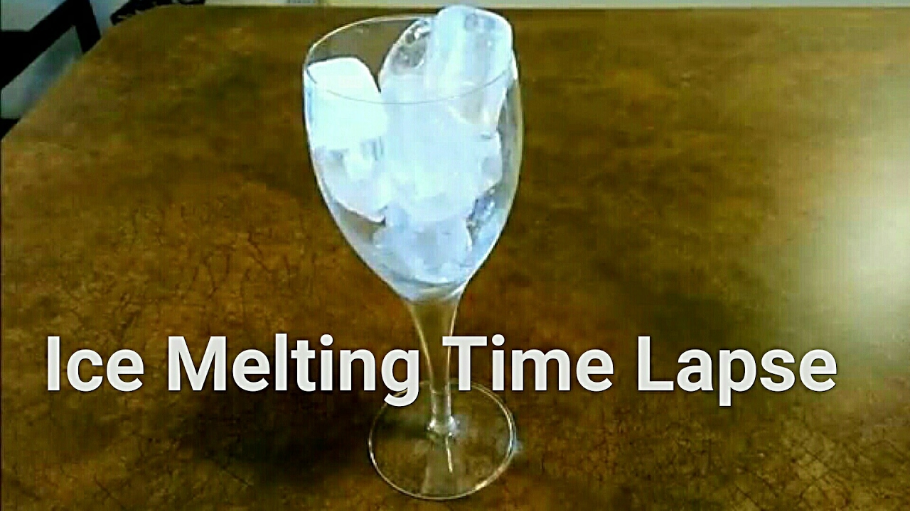 Melting Ice Time lapse - Lapse It pro app - YouTube