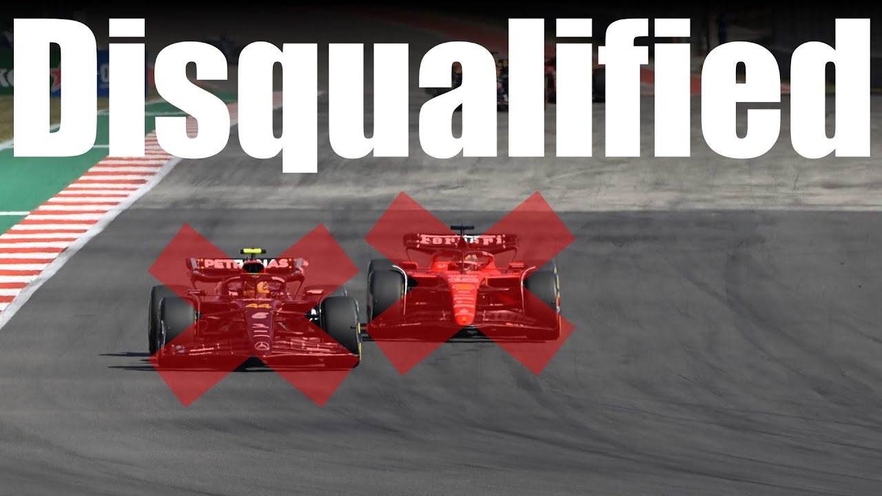 F1 2023 - R19 USA GP - Why HAM and LEC have been disqualified - YouTube