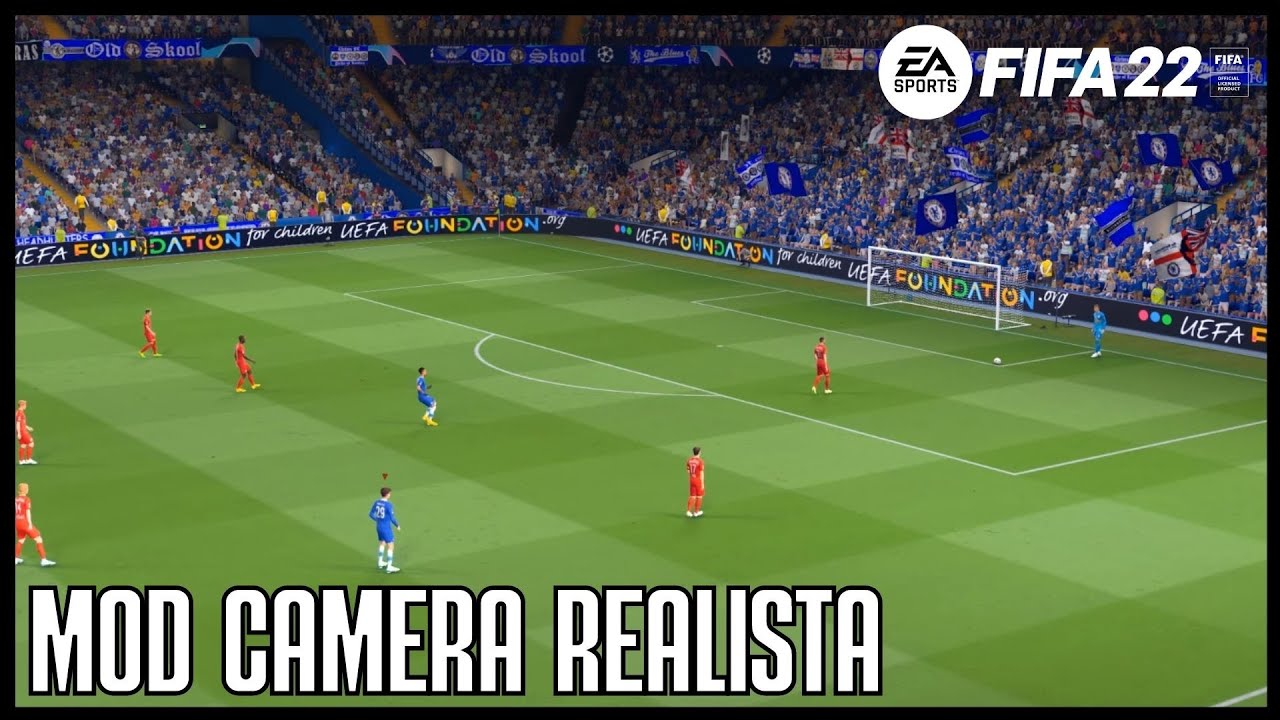 NOVO MOD DE CAMERA REALISTA PARA O FIFA 22 - Esim Aio Mod - YouTube