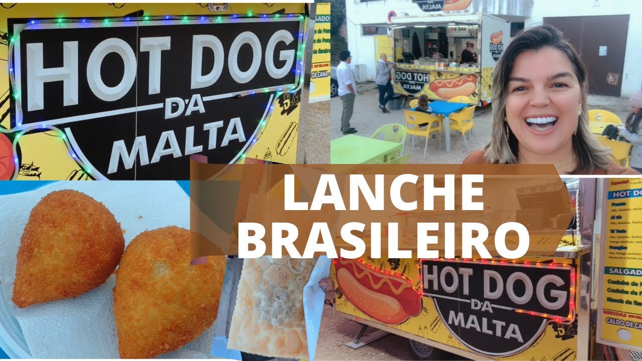 HOT DOG DA MALTA EM TURQUEL- Leiria PORTUGAL 🇵🇹 |LANCHE BRASILEIRO ...