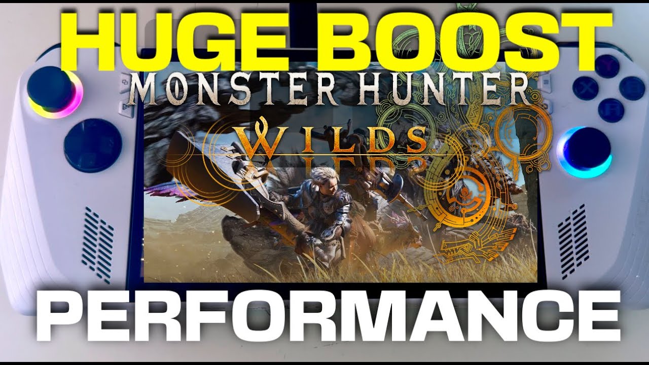 Monster Hunter Wilds on the Asus Rog Ally: Huge Performance - YouTube