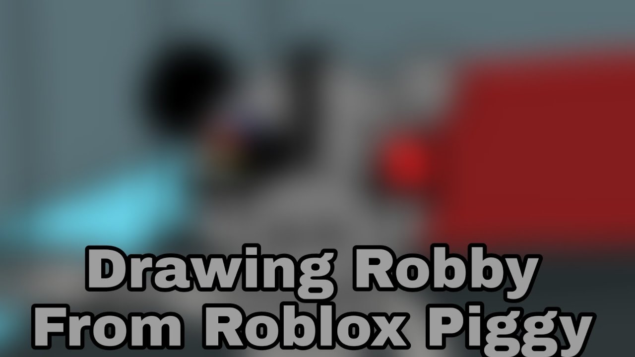 Drawing Robby From Roblox Piggy (Read Description) - YouTube