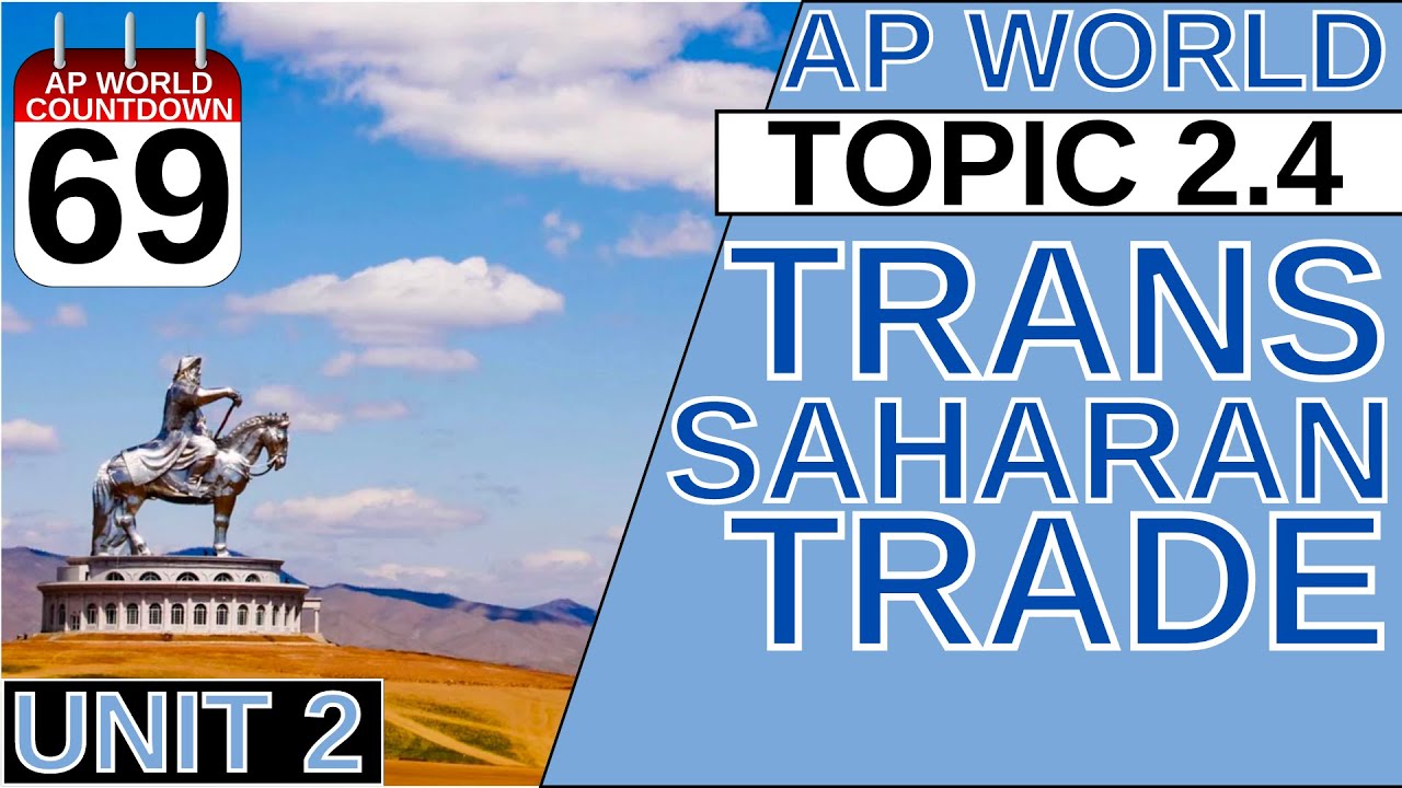 Trans Saharan Trade Goods Diagram 2.4 TRANS SAHARAN TRADE NETWORKS OF