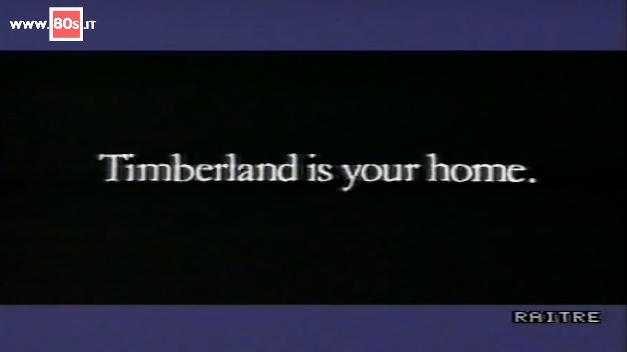 SPOT TIMBERLAND | 1982 | THE 80s DATABASE - YouTube