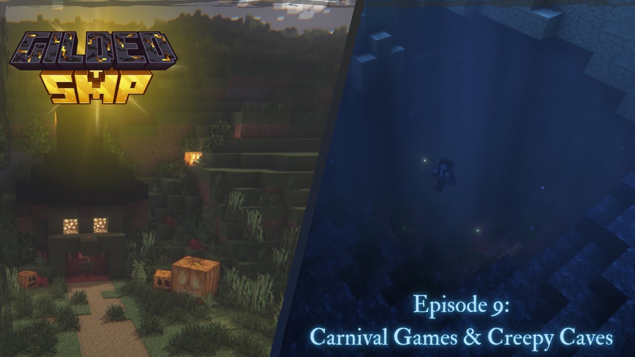 | Gilded SMP | Episode 9: Carnival Games & Creepy Caves [ Minecraft ...