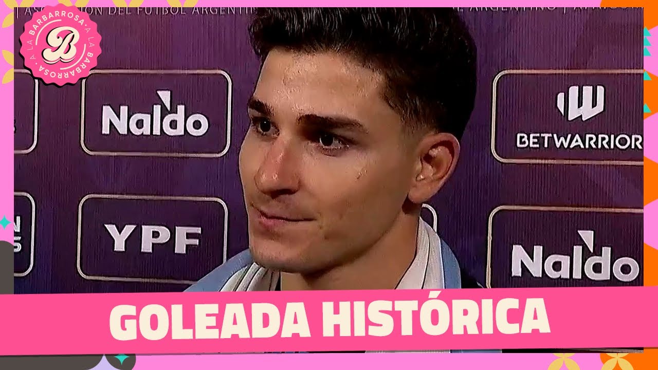 De Paul, Paredes y Julián Álvarez hablaron tras la goleada a Brasil | # ...