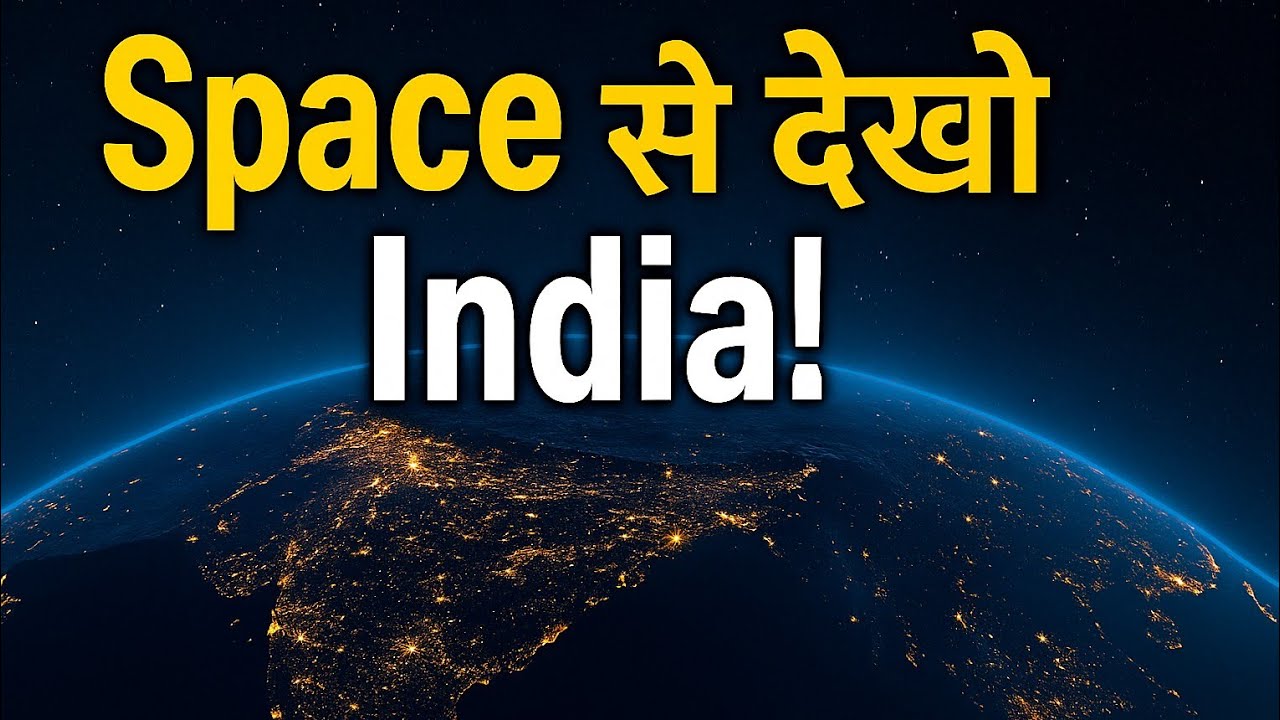 Space से देखो अपना India|| Space View of India & Earth || ISS से ली गई ...