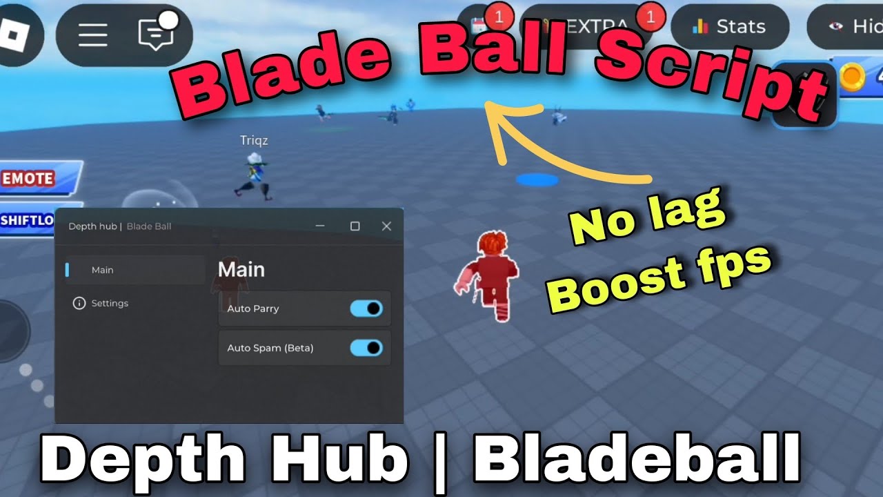 Blade ball Script God Autoparry | Boost FPS No LAG | The Best Blade ...