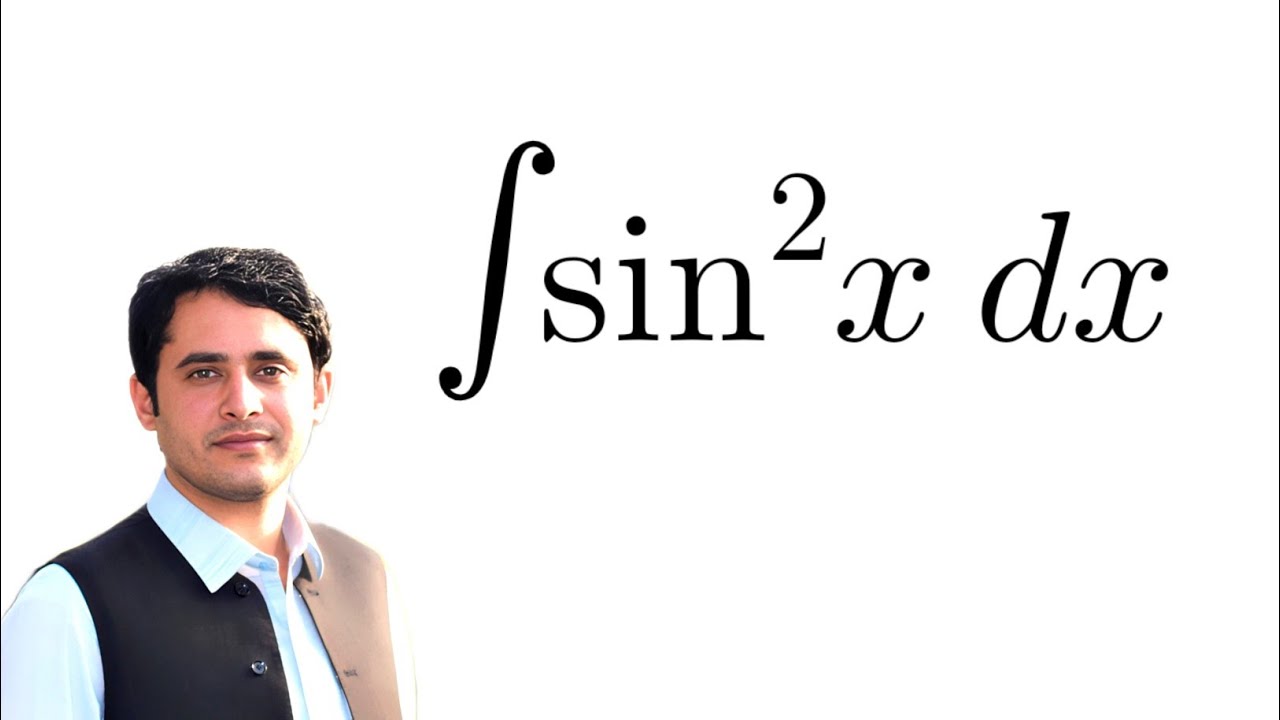Integral of sin^2x || integral of sine square x - YouTube