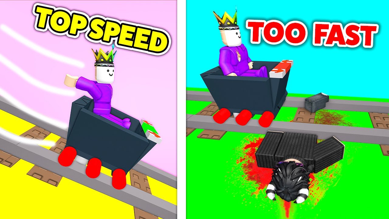 FASTEST Cart But NO Breaks in Roblox Create a Cart Ride! - YouTube