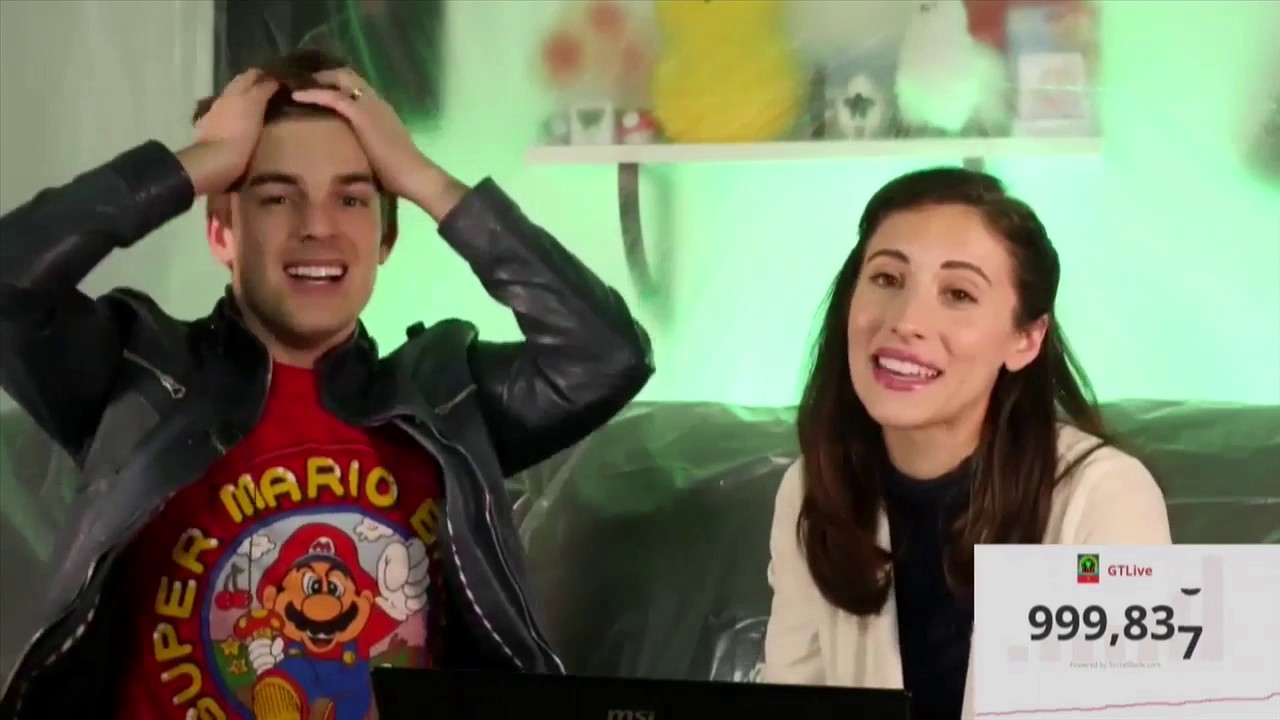 GTLive Clip: 1,000,000 subs on GTLive - YouTube