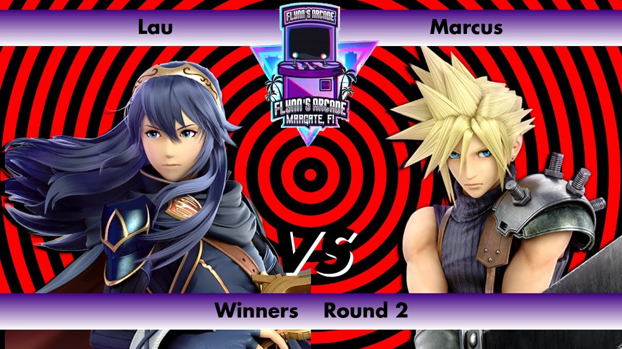 Flynn's Arcade 085 Winners Round 2 - Lau (Lucina) vs Marcus (Cloud) SSBU Tournament 2023 - YouTube